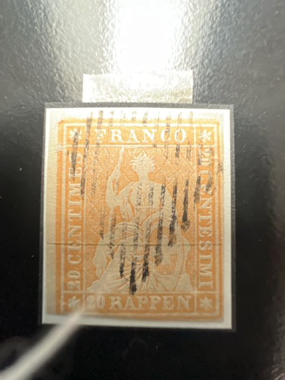 1 timbre 20 c.Strubel 25 F selon photos (Gebraucht) in Charmey (Gruyère ...