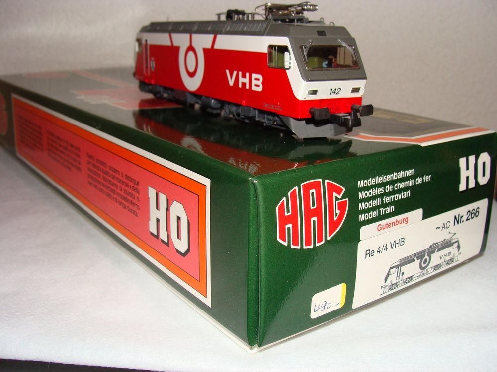 HAG H0 Re 4/4 VHB GUTENBURG | Kaufen auf Ricardo