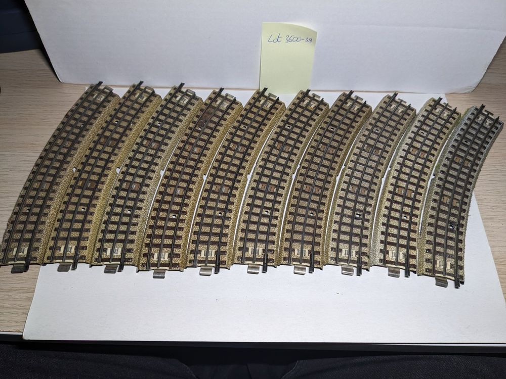 Märklin M-Gleis 10x 3600 A 1/1 Gebogenes (Gebraucht) in Gland für CHF 4 – mit Lieferung auf ...