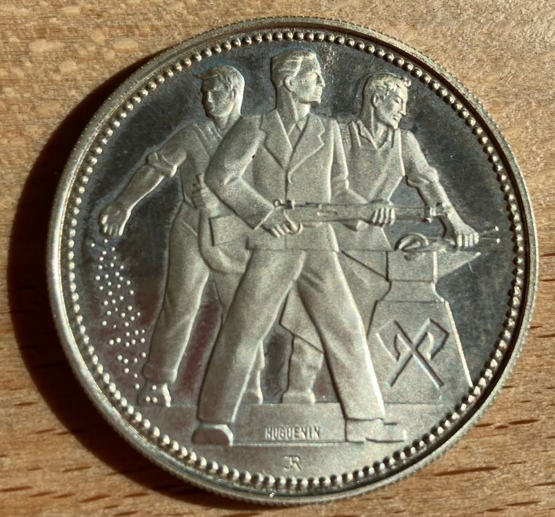 Tir Fédéral Bienne 1958 - Argent (Gebraucht) in Versoix für CHF 17 – mit Lieferung auf Ricardo ...