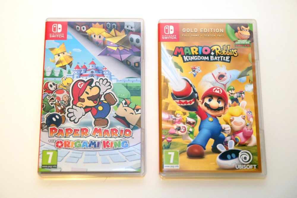 PaperMario: Origami King & MARIO+RabbiDS (Neu (gemäss Beschreibung)) in ...