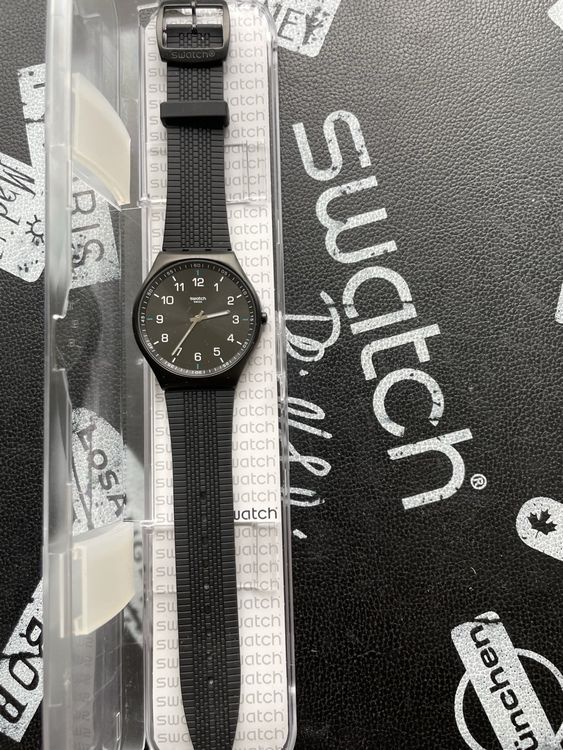 Swatch Uhr Irony Skincoal SYXB100GG (Neu und originalverpackt) in ...
