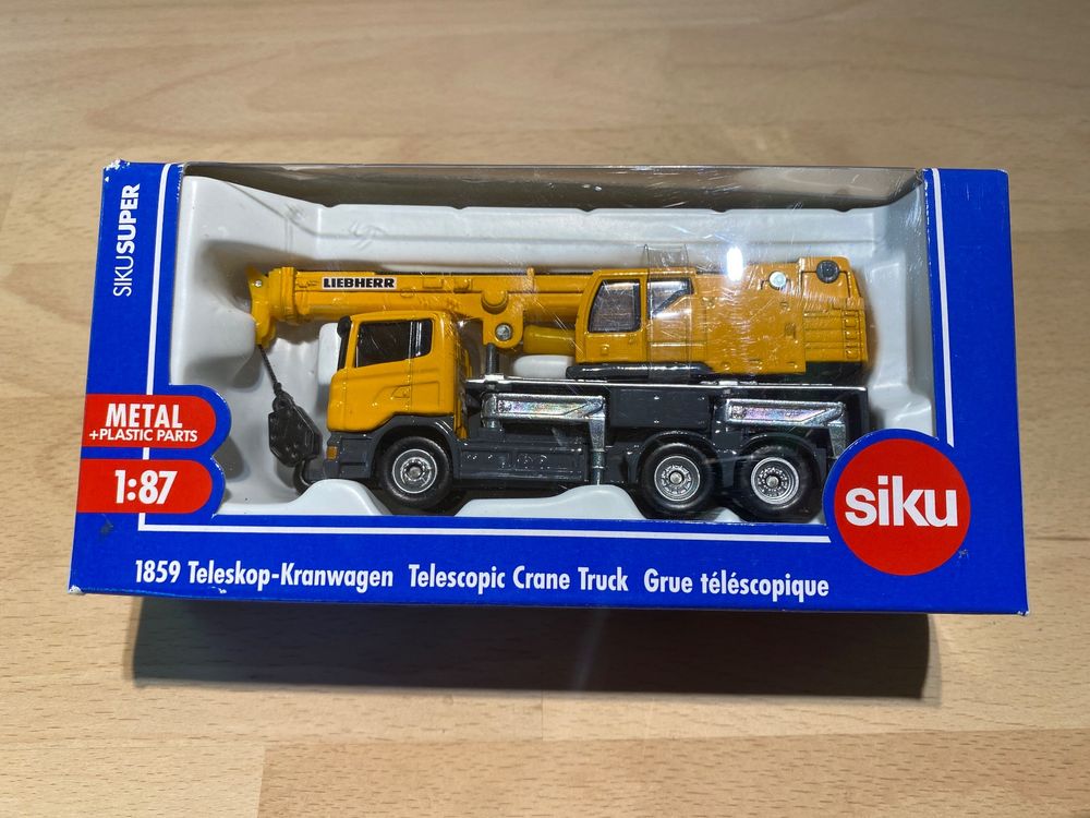 Siku 1859 Teleskop-Kranwagen 1/87 (Neu (gemäss Beschreibung)) in ...