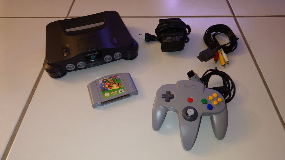 N64 Konsole inkl. Super Mario 64 (Gebraucht) in Pfaffhausen für CHF 139 ...