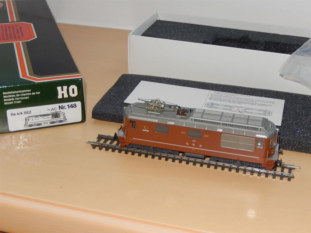 HAG WS RE 4/4 SEZ Wappen Zweisimmen digi | Acheter sur Ricardo