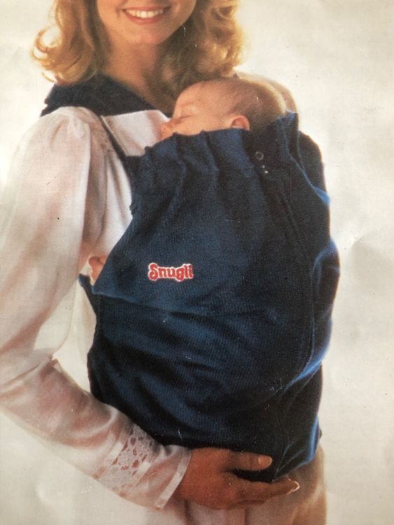 Snugli Babytrage Bauchtrage 👶🏼 gestreift (Gebraucht) in Biel/Bienne für ...