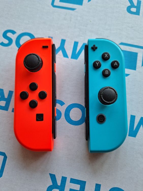 Original Joy Cons - rot und blau - Nintendo Switch (Gebraucht) in ...