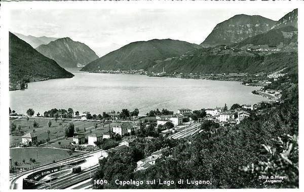 Capolago TI Riva San Vitale Bahnhof 1949 (Neu (gemäss Beschreibung)) in ...