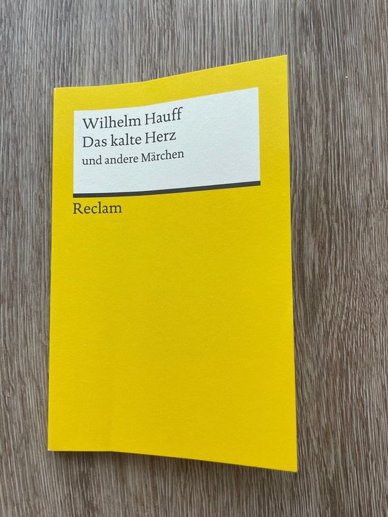 Das Kalte Herz und andere Märchen, Wilhelm Hauff, Reclam | Kaufen auf Ricardo