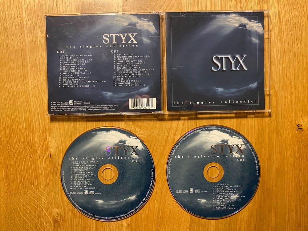 CD -Styx - The singles Collection (Gebraucht) in für CHF 1 – mit ...