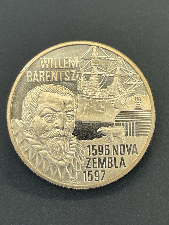 Niederlande 5 Euro, 1996, Willem Barents | Kaufen auf Ricardo