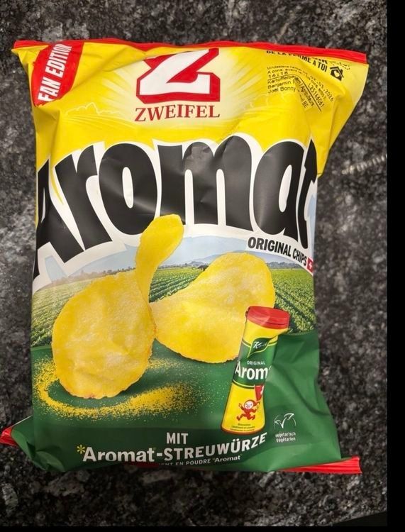 Zweifel Chips Aromat Fan Edition – Limited Edition (Neu und ...
