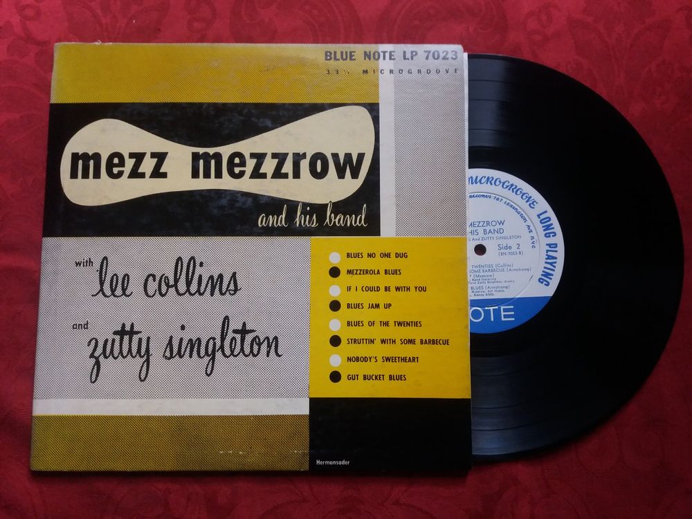 LP, Album, 10" (Mezz Mezzrow And His Band) Blue Note (D'occasion) à ...