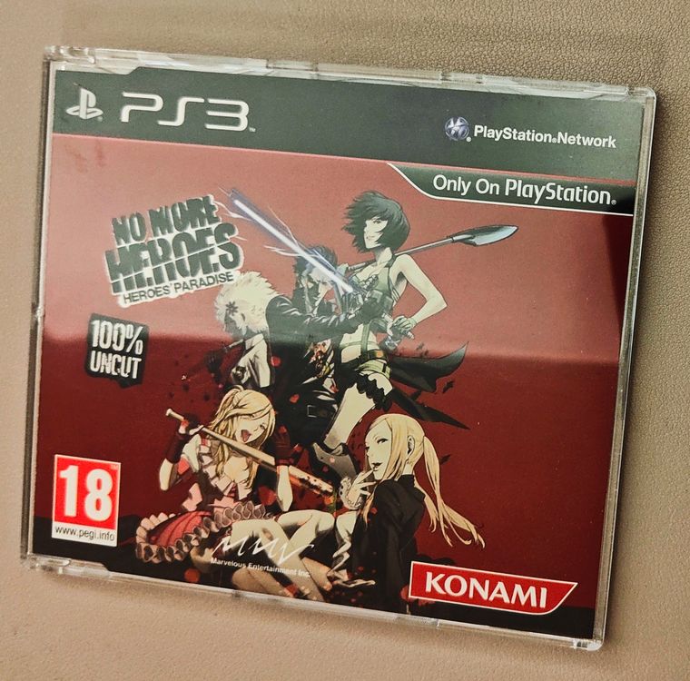 No More Heroes Konami PS3 PROMO (Vollversion) (Neu und originalverpackt ...