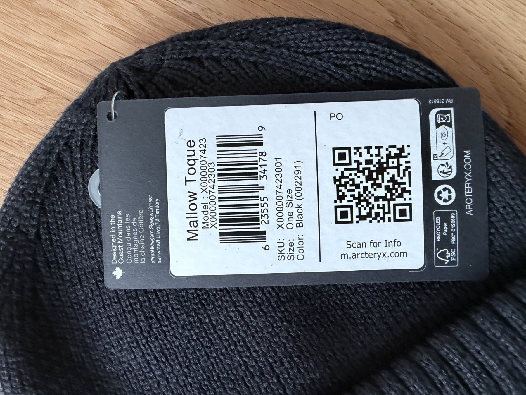 Arcteryx Mallow Toque, one size (Neu und originalverpackt) in Glarus ...