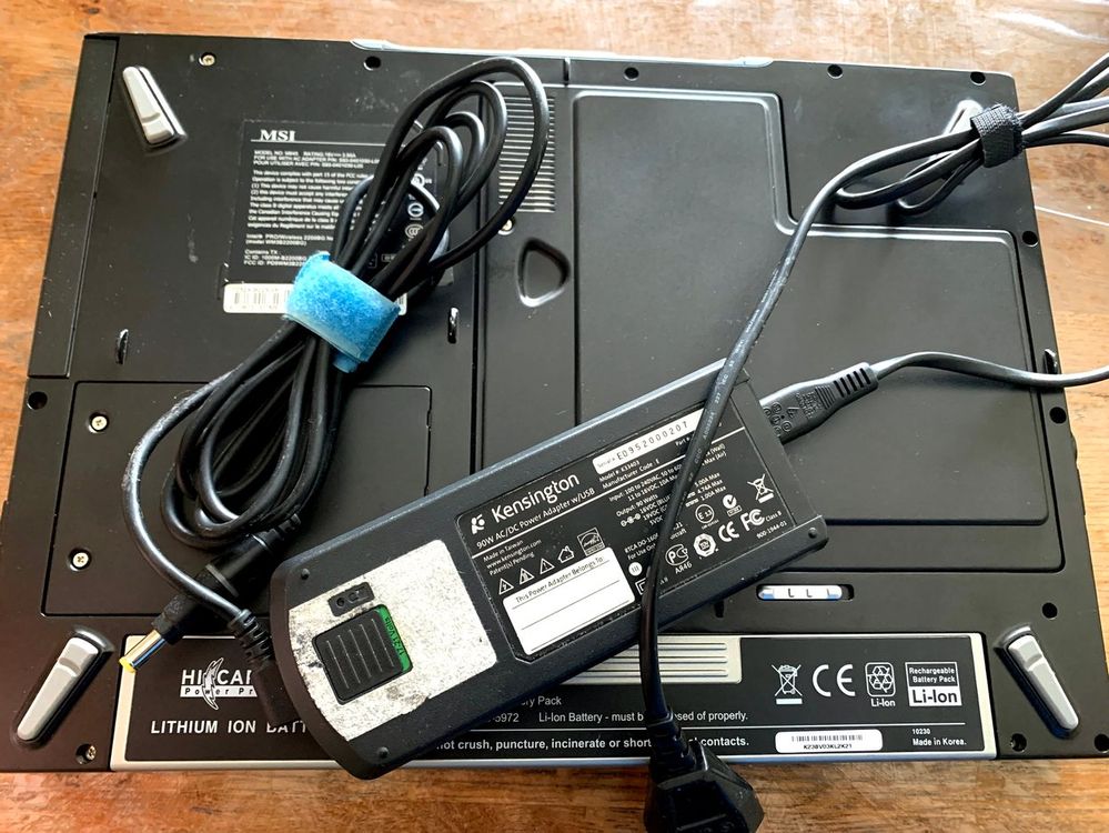 Vintage MSI M645 Laptop Inkl. Kensington Netzteil. (Gebraucht) in Emmen ...