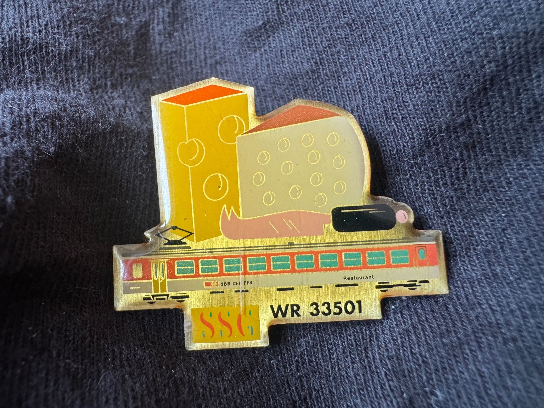 Pin pins SBB wagon restaurant SSG WR 33501 (Gebraucht) in Neuchâtel für ...