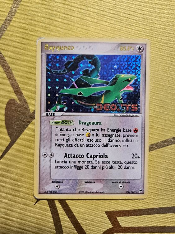 Ex Deoxys - Rayquaza | Kaufen auf Ricardo