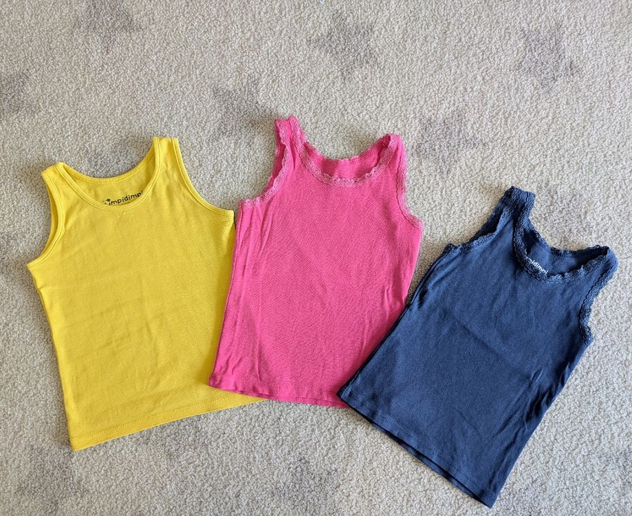 🌸 Unterleibchen / Unterhemden Gr. 110 🌸 (Gebraucht) in Uster für CHF 5 ...