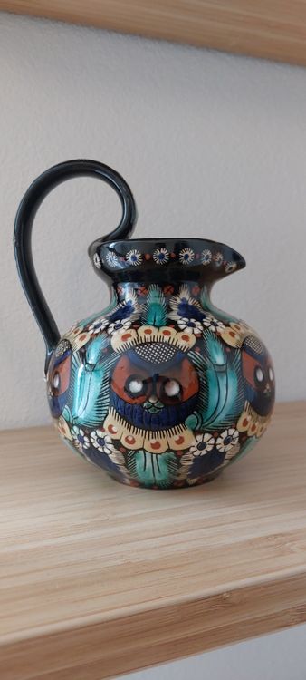 Antike singed THOUNE Water Pitcher slipewear enemal ceramic. | Kaufen ...