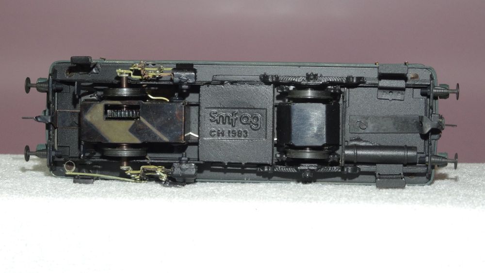 SMF A 314 C, UeBB CZm 1/2, Uerikon - Bauma Bahn, Vitrine (Neu (gemäss ...