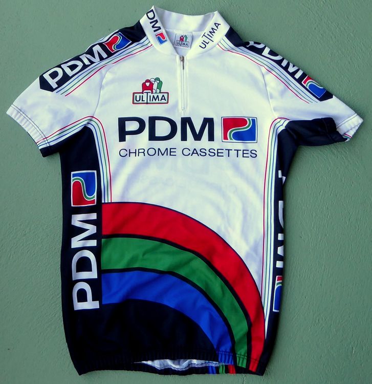 schönes orig. Team PDM CHROME CASSETTES ULTIMA Velo Trikot | Kaufen auf ...