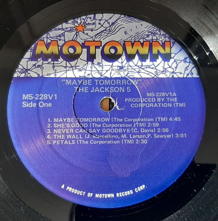 Michael Jackson and Jackson 5 - Maybe Tomorrow US 1971 rare (Gebraucht ...