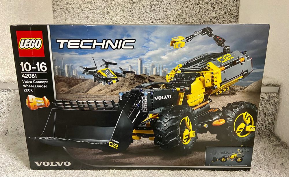 LEGO Technic 42081 - Volvo Konzept-Radlader ZEUX (Neu und ...