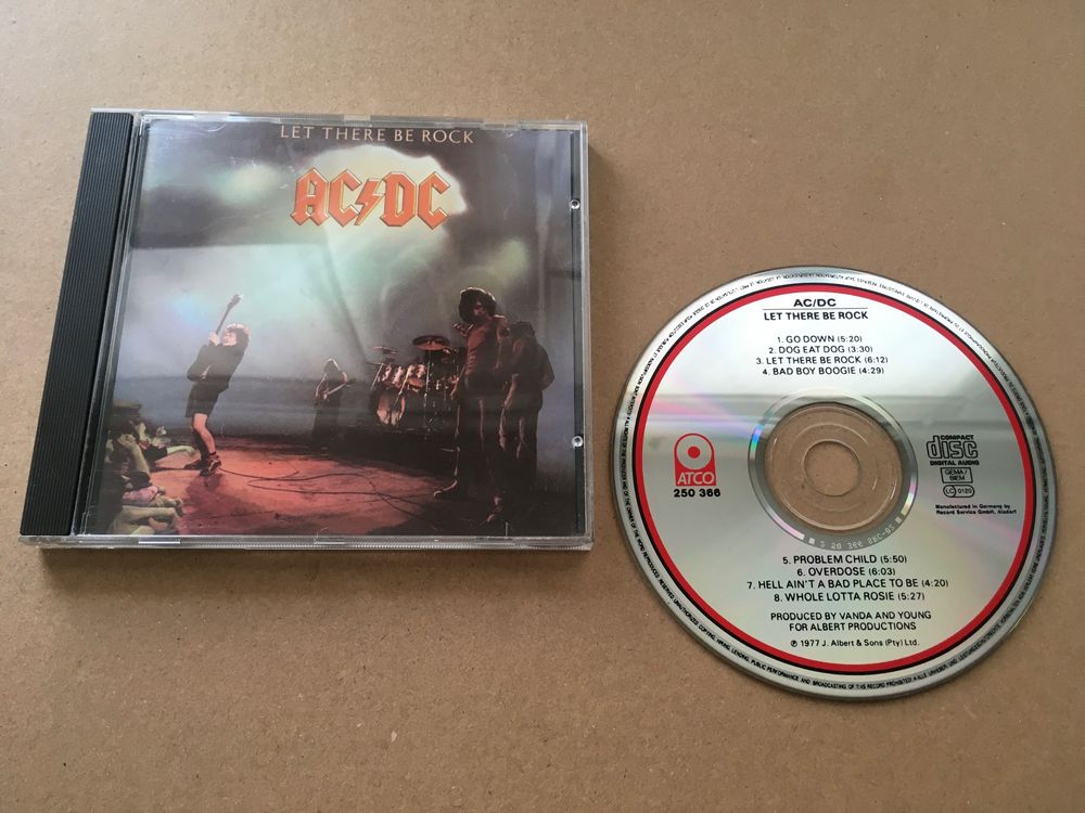 AC DC - Let there be Rock -CD- (Gebraucht) in St.Gallen für CHF 4.9 – mit Lieferung auf Ricardo ...
