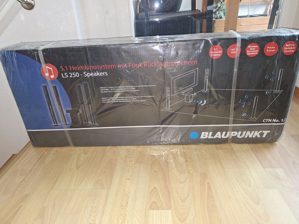 Blaupunkt LS 250 Heimkinosystem mit Funk Rücklautsprechern (Neu und originalverpackt) in Alikon ...