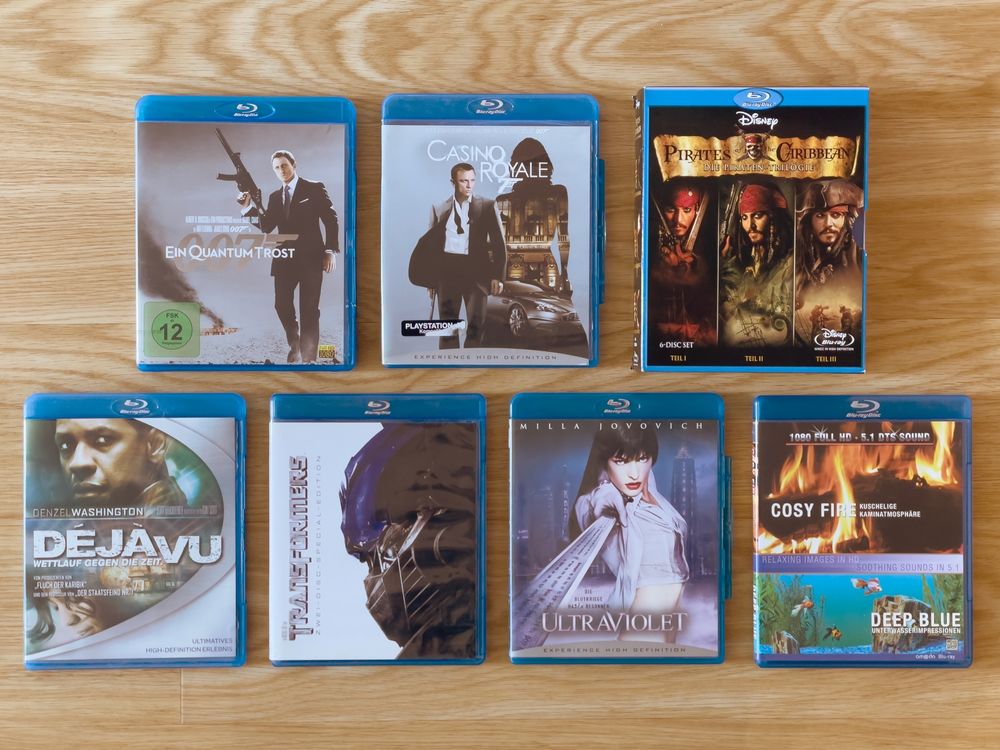 Philips Blu-ray Disc-Player BDP7200/12 inkl. 9 Filme (Gebraucht) in ...