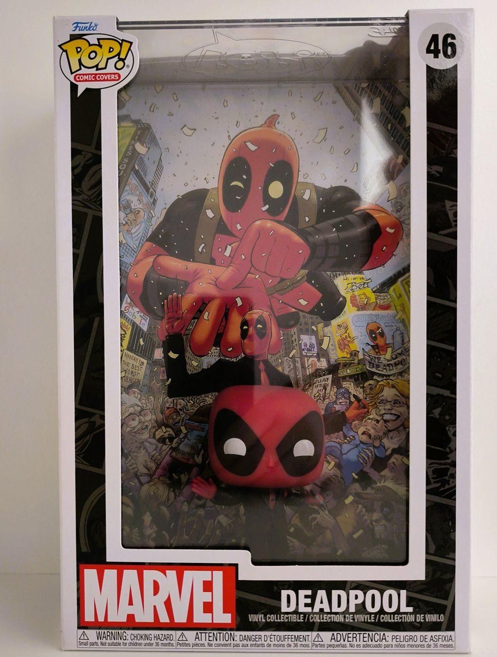 Funko Pop 46 Deadpool Comic Cover / Sammelversand möglich! (Neu und ...