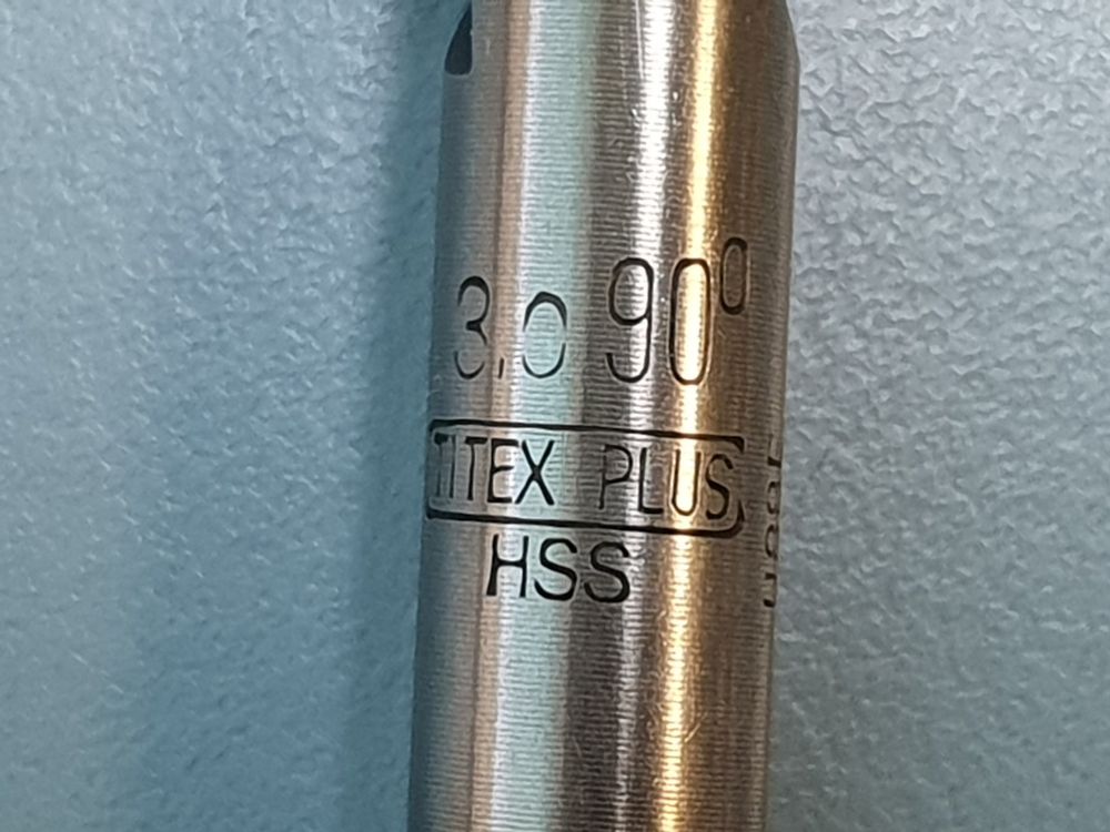 HSS Zentrierbohrer TITEX PLUS, 3 mm / 90° - Schnäppchen! | Kaufen auf Ricardo