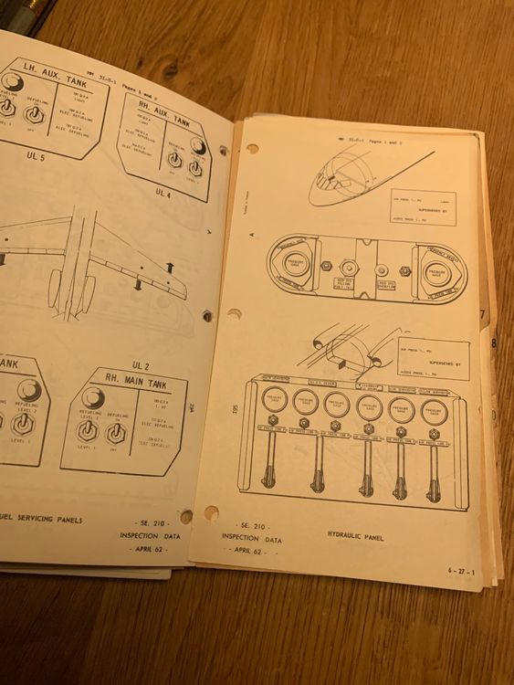 Handbuch Caravelle SE 210 Inspection Data 1962 | Kaufen auf Ricardo