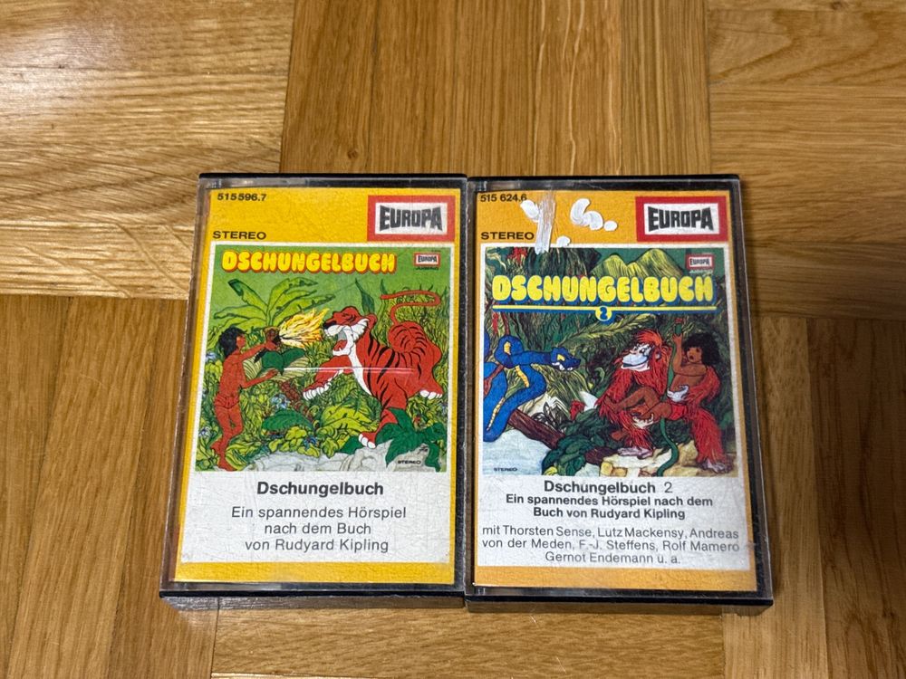 2 Kassetten das Dschungelbuch (Gebraucht) in Dorf für CHF 2 – mit Lieferung auf Ricardo kaufen