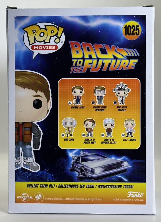 Funko Pop! Back to the Future - Marty in Jacket 1025 (Gebraucht) in für ...