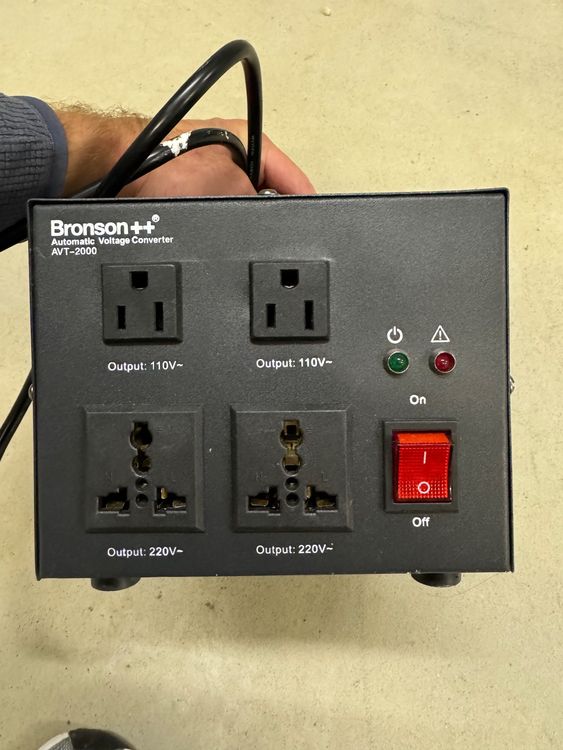 Bronson Transformator Spannungswandler 110V (Gebraucht) in Oberdorf BL ...