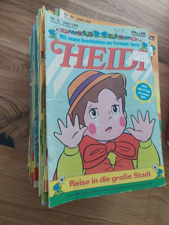 Heidi Comics von Bastei (Gebraucht) in Unterkulm für CHF 100 – mit ...