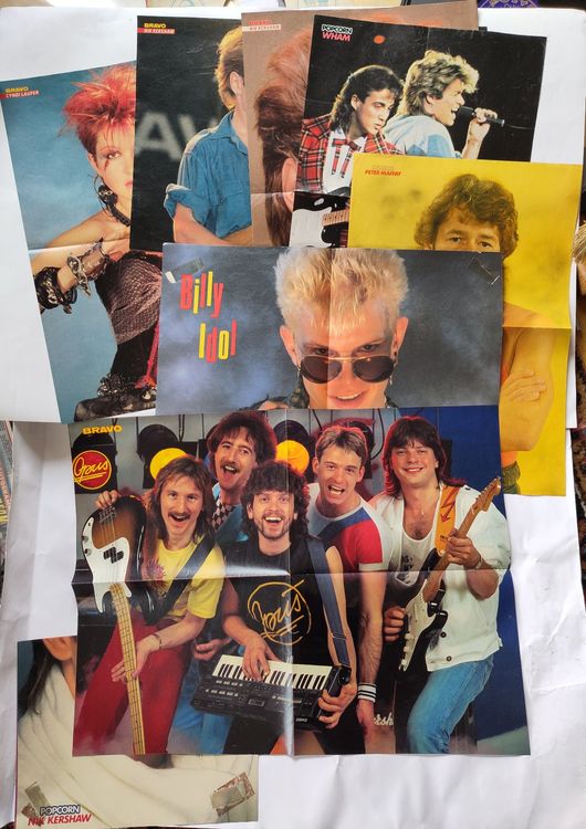 12 Bravo / PopRocky Poster 1980er-Jahre | Kaufen auf Ricardo