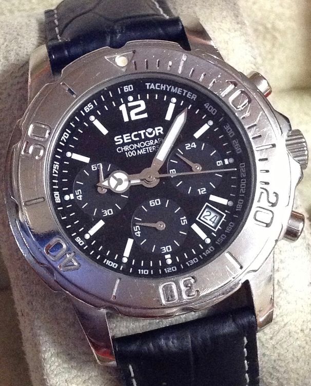 SECTOR Chronograph Herrenuhr 43 mm ( Neue Preise : 375 CHF ) | Kaufen ...