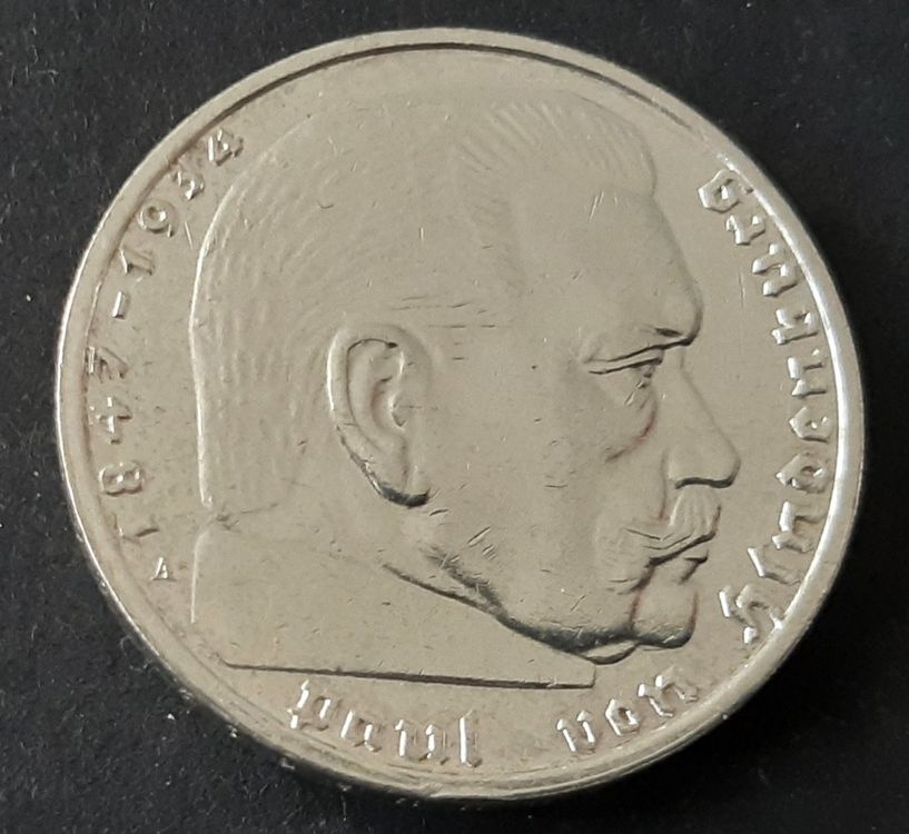 Deutsches Reich - 2 Reichsmark 1939 A (Gebraucht) in Ebikon für CHF 8 – mit Lieferung auf ...