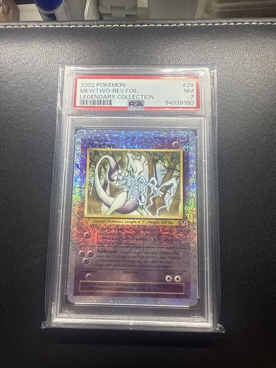 MEWTWO LEGENDARY COLLECTION #29-REV.FOIL 2002 POKEMON AB 1fr (Neu ...