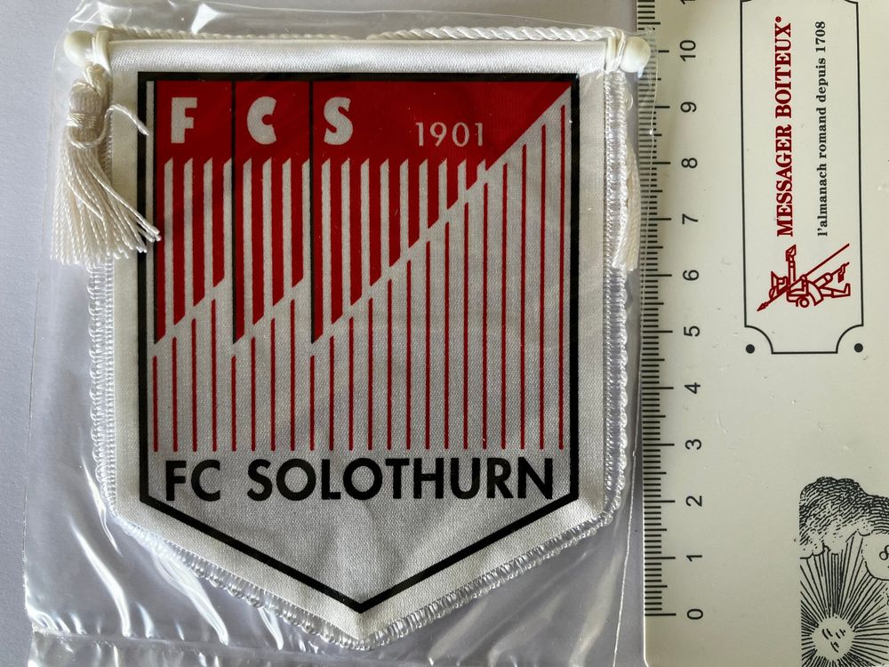 Vintage Fanion/Wimpel FC SOLOTHURN 1901 (Neu und originalverpackt) in Gland für CHF 12 – mit ...
