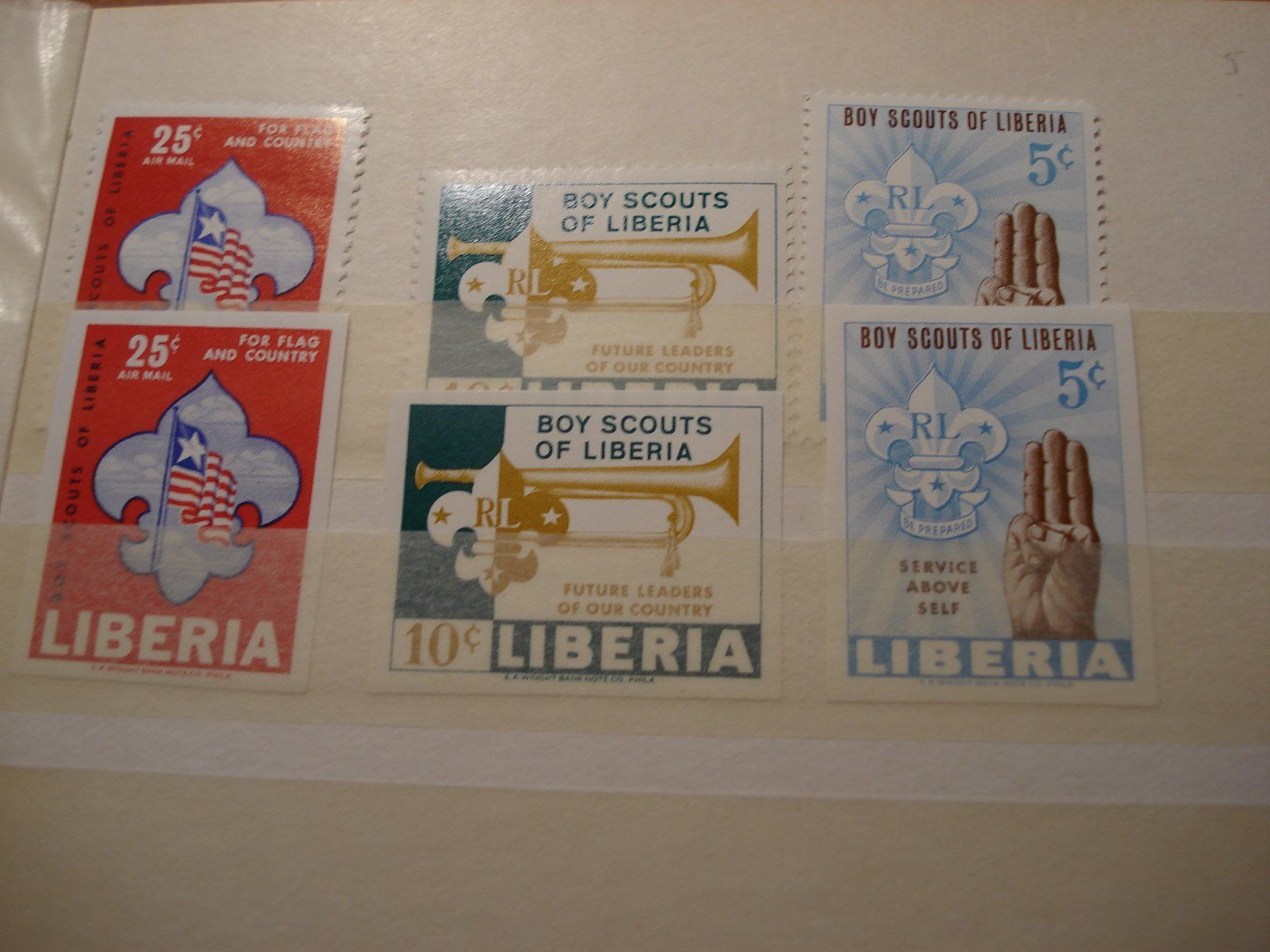 Liberia, Satz Boy Scouts of Liberia **, 1965, gez. + ungezäh (Gebraucht ...