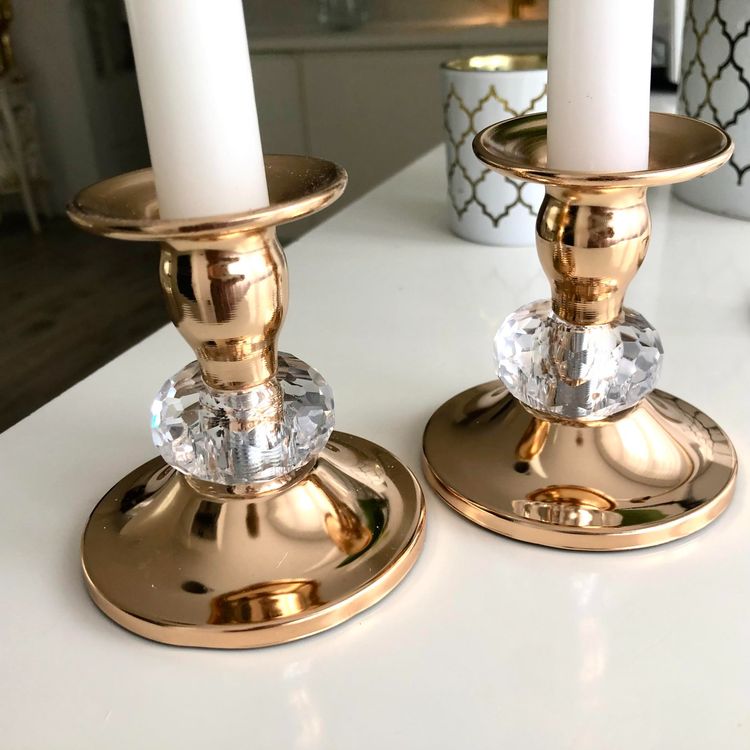 Kerzenhalter Rosegold neu | Kaufen auf Ricardo