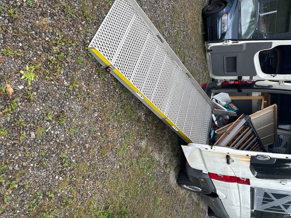 auffahrrampe rampe zu mercedes sprinter oder vw crafter (Gebraucht) in ...