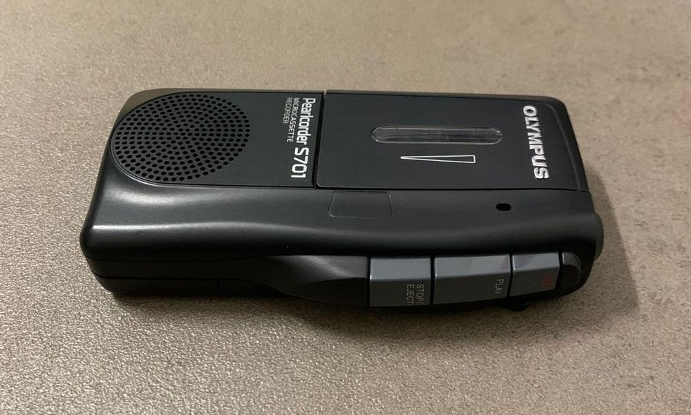 Diktiergerät Olympus Pearlcorder S701 Microcassette Recorder (Gebraucht) in Pratteln für CHF 49. ...