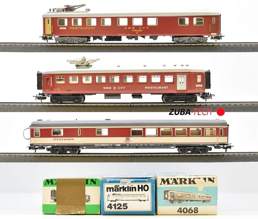 Märklin 3x Personenwagen SBB/DB H0 WS (Gebraucht) in St. Gallen für CHF 12.1 – mit Lieferung auf ...