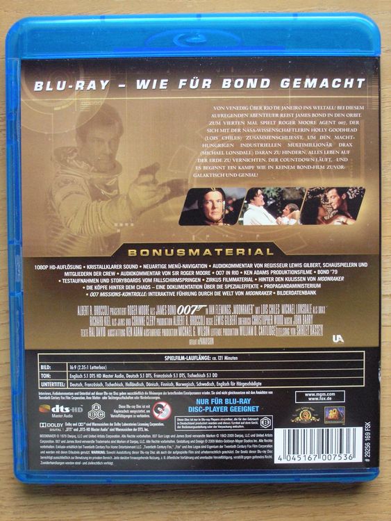 James Bond Moonraker 1979 Roger Moore Kaufen Auf Ricardo