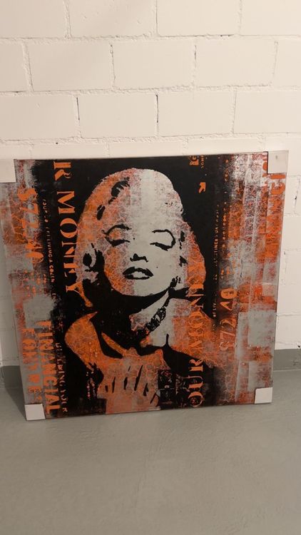 Bild Marylin Monroe Pop Art (Gebraucht) in Bubendorf für CHF 79 – nur Abholung auf Ricardo kaufen